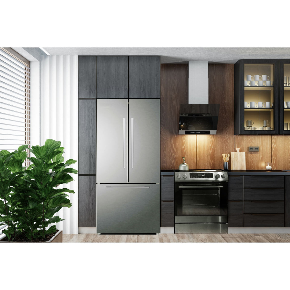 Marathon French Door Fridge (MFF208SSFD) - Stainless Steel | Ernie's TV